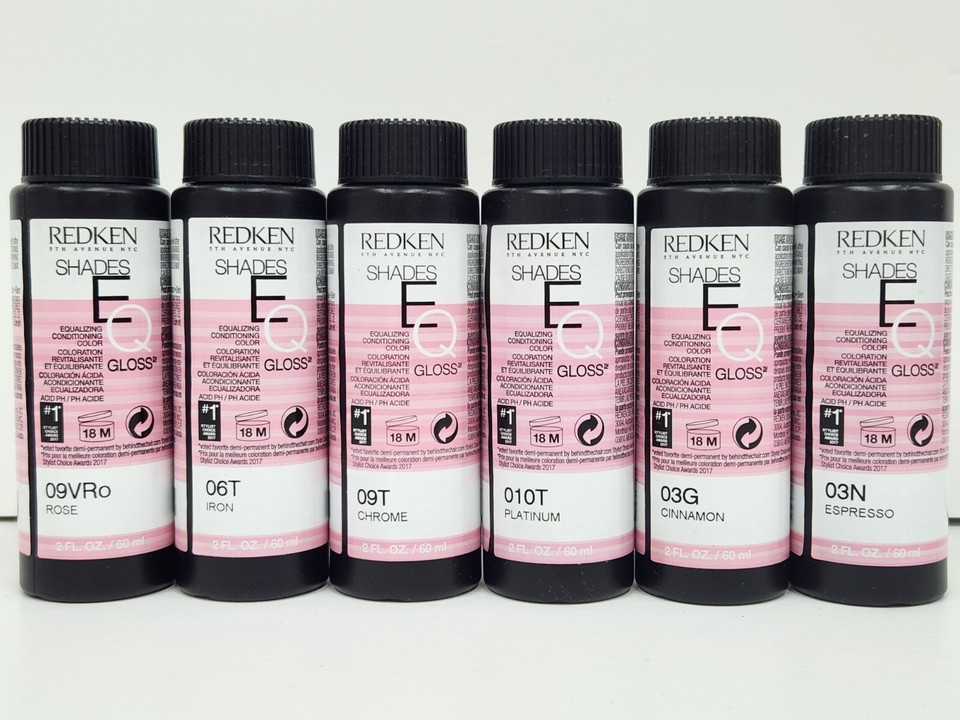 Redken Shades EQ Gloss Equalizing Conditioning Hair Color (Choose any ...