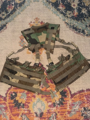 Split chest rig, Beez Combat Systems AR split rig. With padded harness. | eBay
