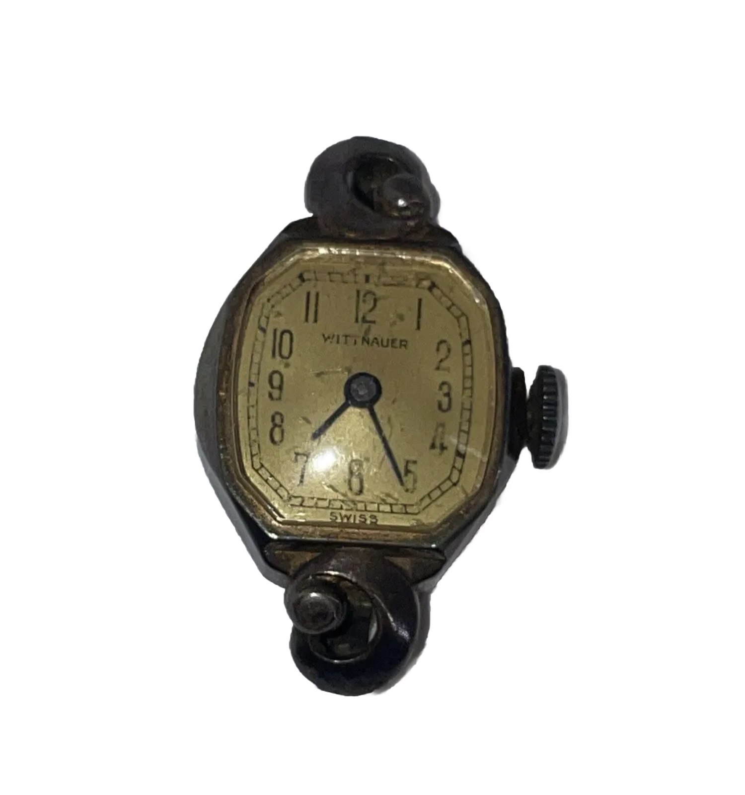 Gorg! Antique Wittnauer Mechanical Handwind Silver 925? W Watch Face ...