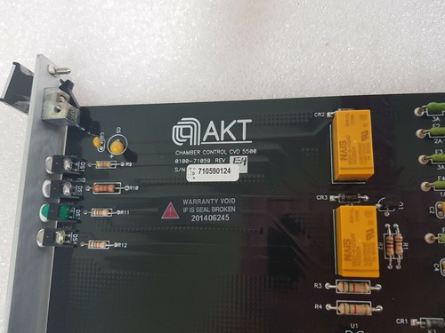 AMAT AKT CVD 5500 CHAMBER CONTROL BOARD 0100-71059 REV:E4 OR E3 OR 1 ...