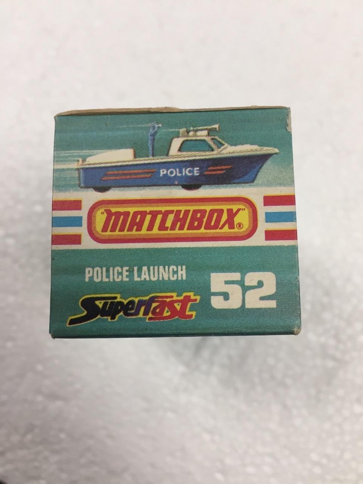 1976 Matchbox Superfast Police Launch | eBay