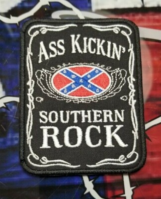 EMBROIDERED ASS KICKIN' SOUTHERN ROCK PATCH (Please Read Ad) | eBay