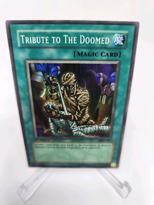 Yu-Gi-Oh! TCG Tribute to The Doomed MRD-057 Super Rare 1st Edition NM ...