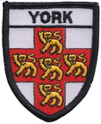 York Shield Embroidered Patch | eBay