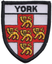 York Shield Embroidered Patch | eBay