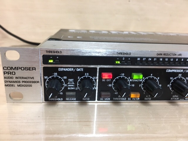 Behringer MDX2200 MDX 2200 Composer Pro Compressor Limiter for sale ...