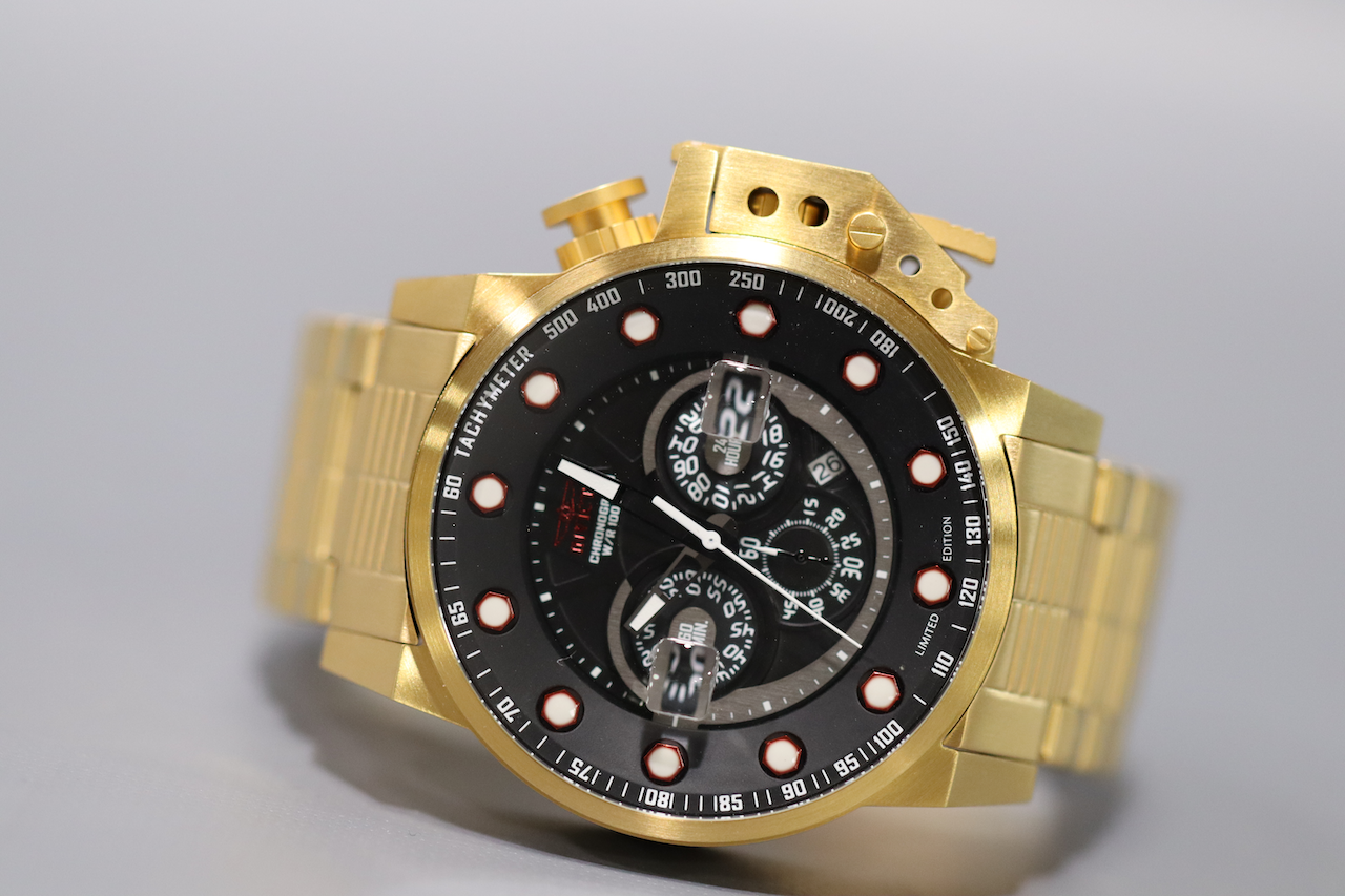 Invicta I-force Limited Edition Men's 50mm Gold Chronograph Watch 30639 ...