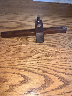 Antique 1800S vintage wood scribe marking gauge for carpenter ...