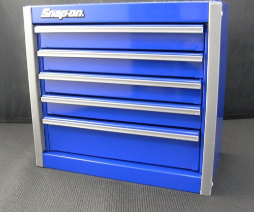 Snap-on Miniature Tool Box Micro Roll Cab Top Chest Blue UNUSED IN ...