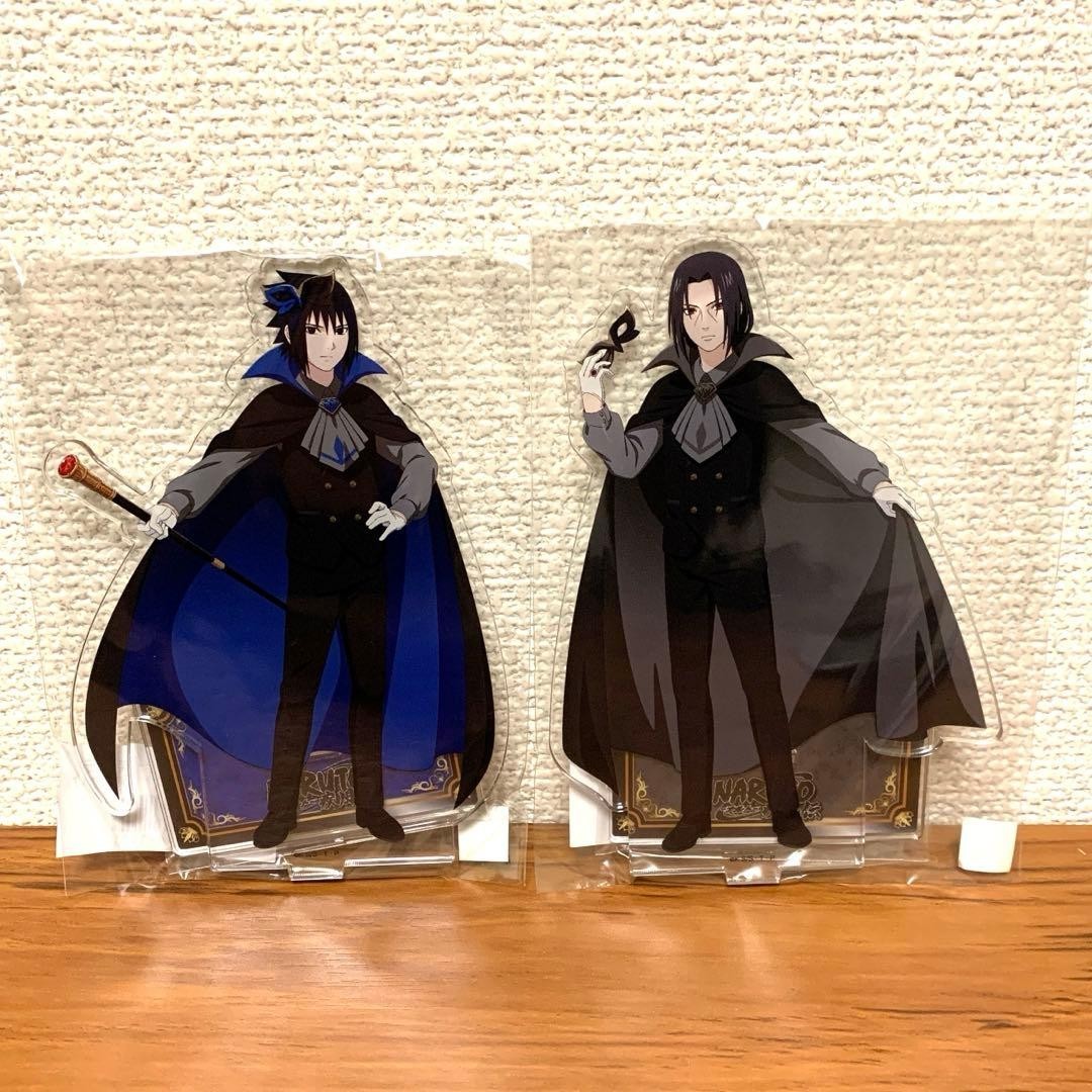 NARUTO Princess Cafe Acrylic Stand Sasuke Itachi | eBay UK