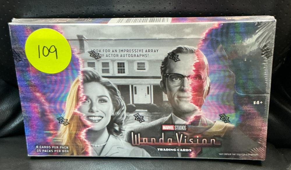 2022 Upper Deck Marvel WANDA VISION Factory Sealed Hobby Box | eBay