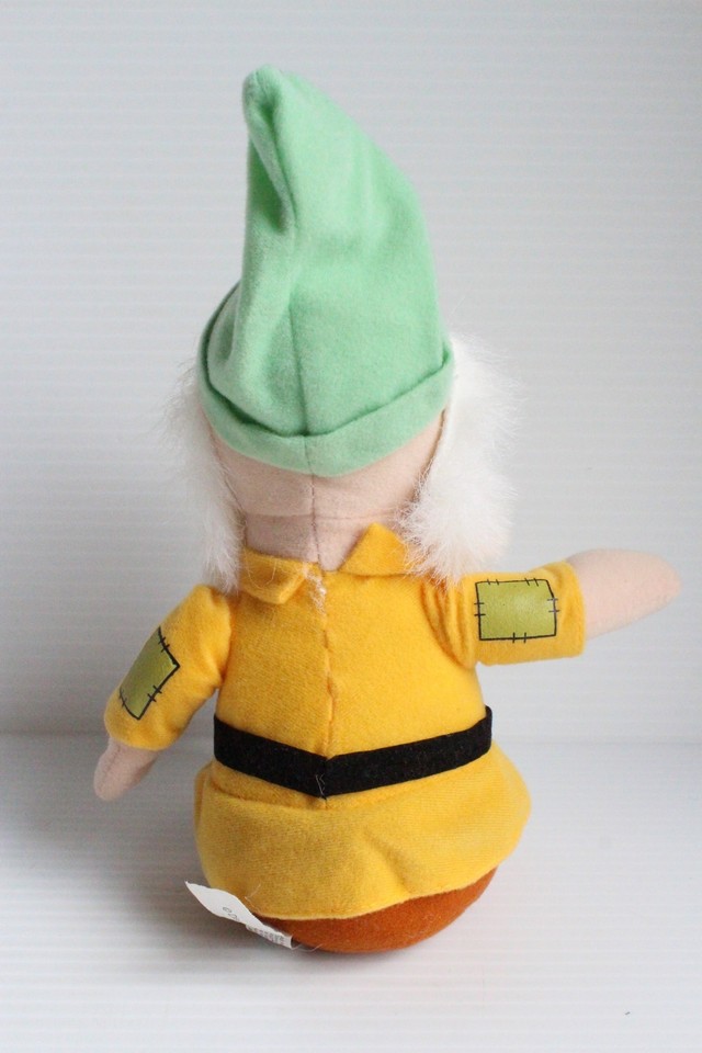 Bashful beanbag toy, plush Bashful, Snow White Seven Dwarfs toy, Disney ...