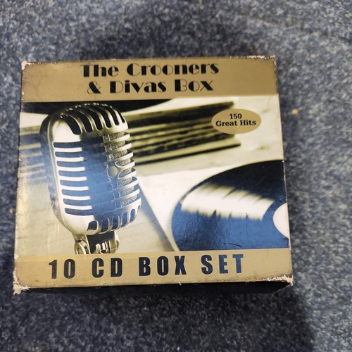 THE CROONERS & DIVAS BOX 10 X CD DISCS VGC 150 GREAT HITS | eBay Australia