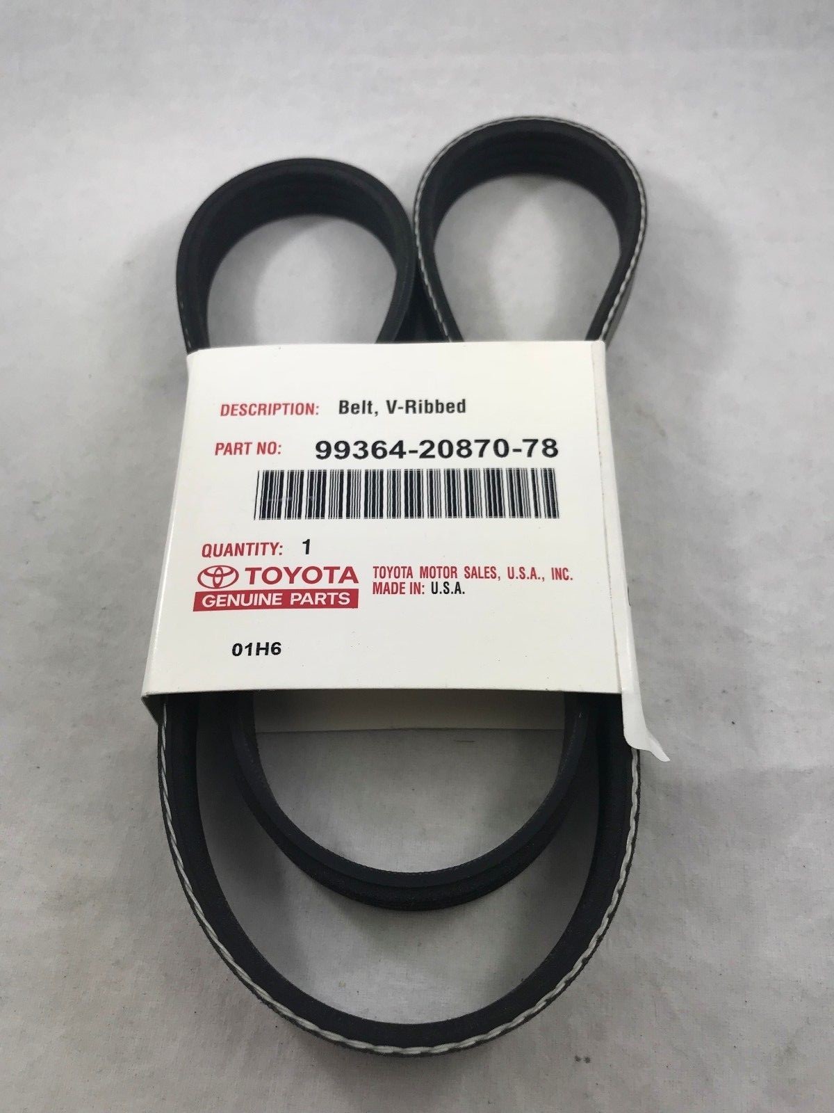 Toyota OEM Factory 1994-2004 3.4L-V6 Serpentine Belt 99364-20870-78 | eBay