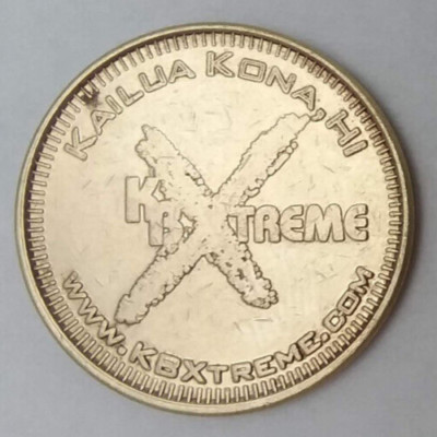KBXtreme Kailua Kona, HI Arcade Game Token 24mm | eBay