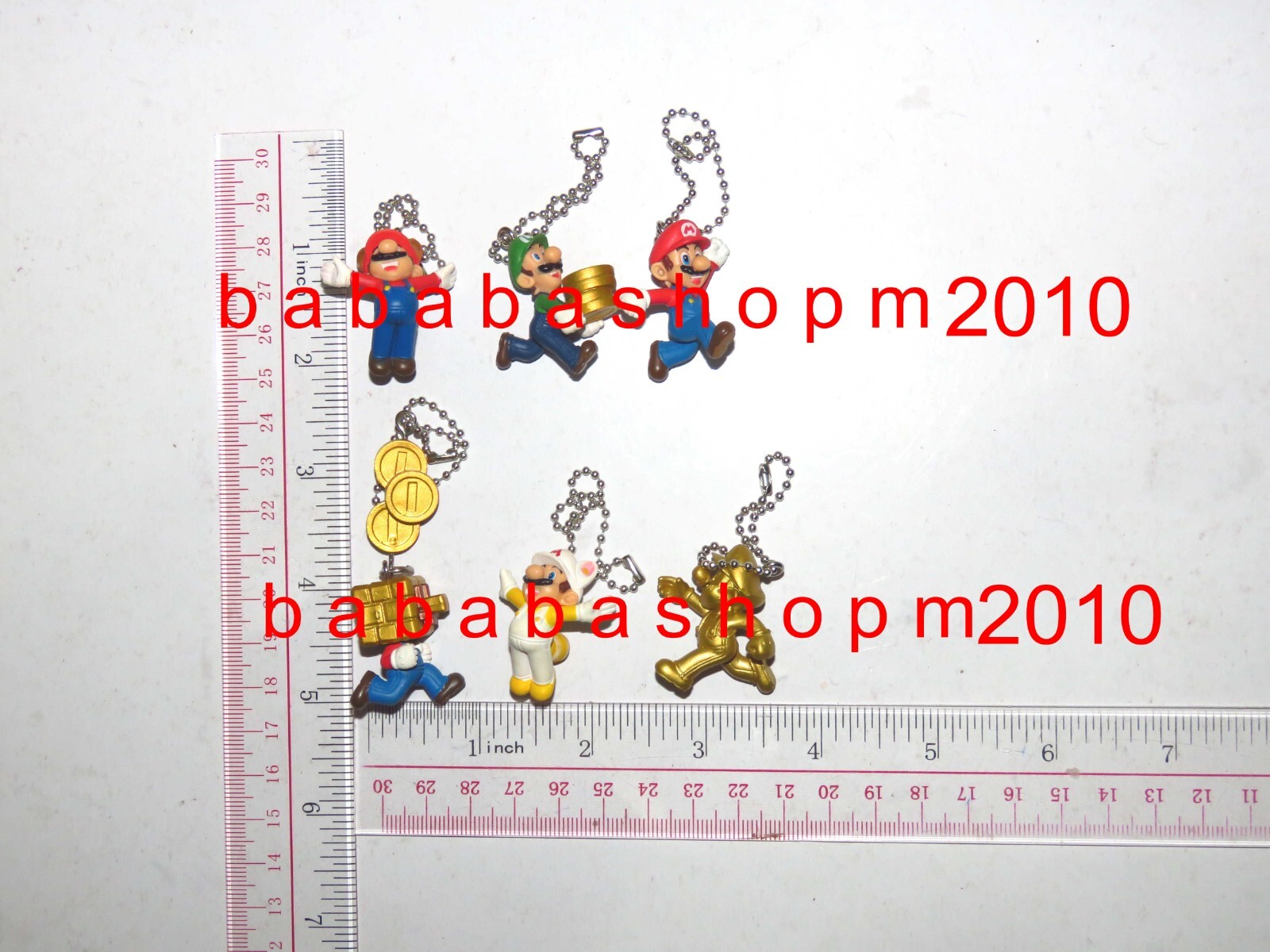 Takara TOMY Super Mario 2 Figure Keychain Gashapon (full Set of 6 ...