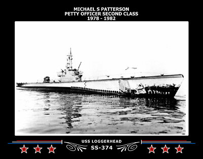 Navy Emporium USS Loggerhead SS-374 Canvas Photo Print 170SS374 | eBay