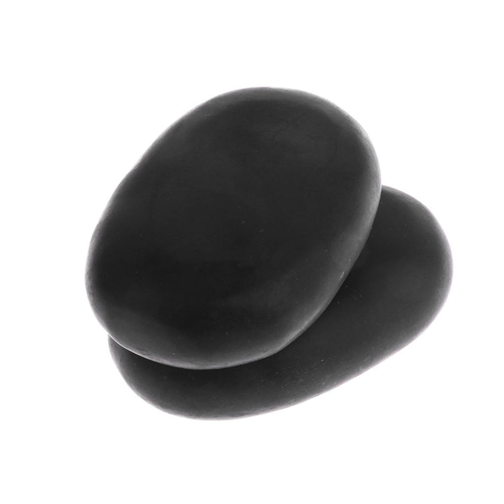 2pcs 11x7 cm Body Volcanic Massage Hot Stone Basalt Stones | eBay
