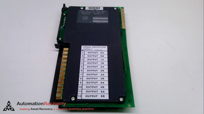 ALLEN BRADLEY 1771-ODC, SERIES C, ISOLATED AC OUTPUT MODULE, 120V ...