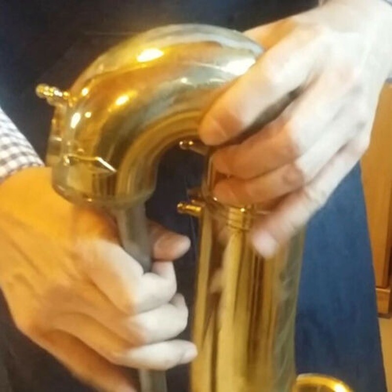 Saxophone woodwind instrument repair tools Parts Kit - Alto Sax Bow M12 ...