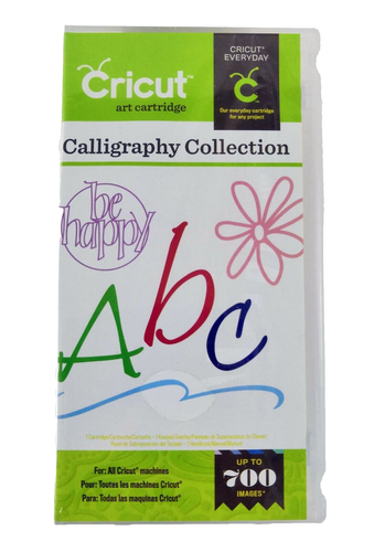 Cricut Cartridge, Calligraphy Collection Up To 700 Images 93573605925| eBay