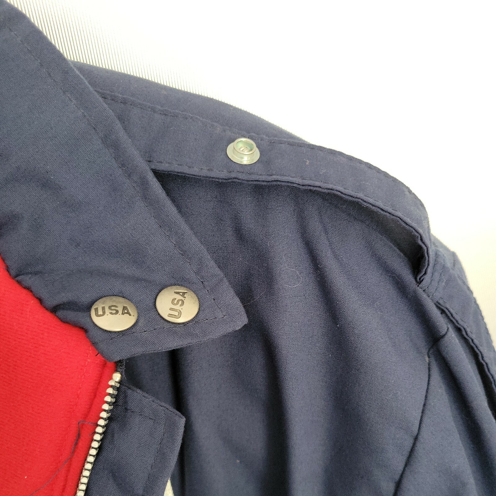 Vintage Chevron Gas Station Employee Jacket Uniform 2… - Gem