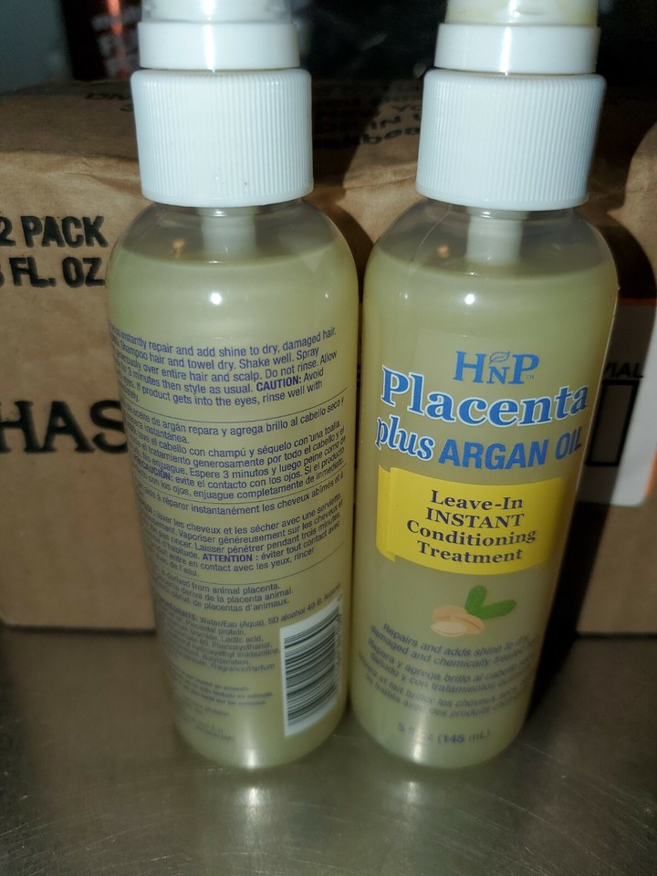 HnP Placenta plus argan oil 5 oz. USA shipper. | eBay