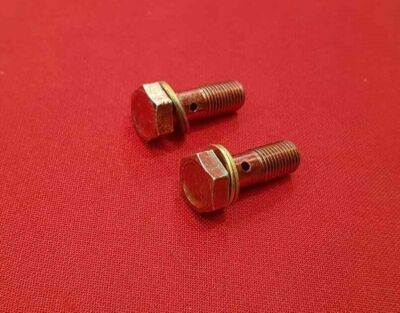 FORD BRAKE CALIPER BANJO BOLTS KIT SUIT FALCON XW XY XA XB XC GT GS PBR ...