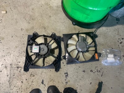 Mitsubishi 380 RADIATOR FAN SET A/C FAN COMPLETE | eBay
