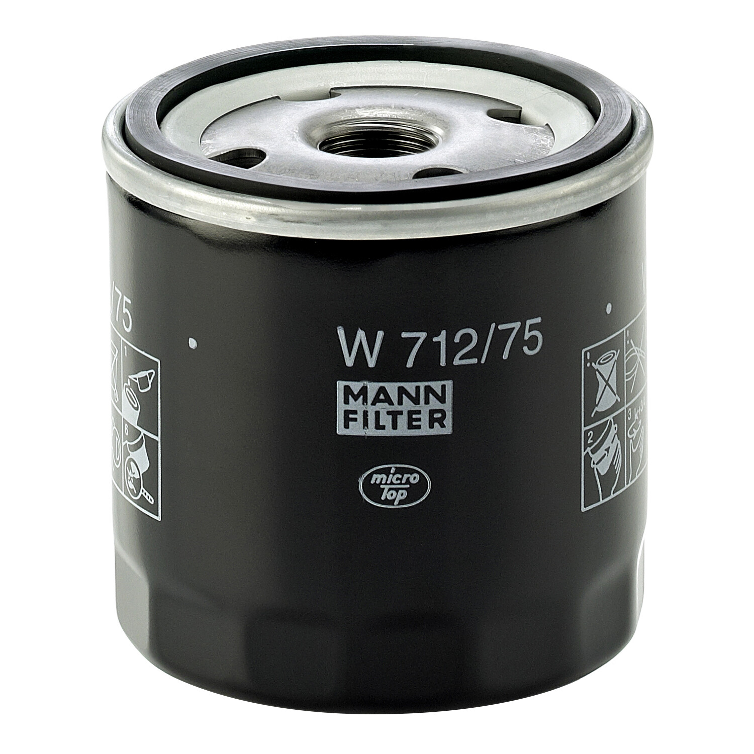 Asuna Buick Cadillac Chevrolet Daewoo GMC Saab Engine Oil Filter Mann ...