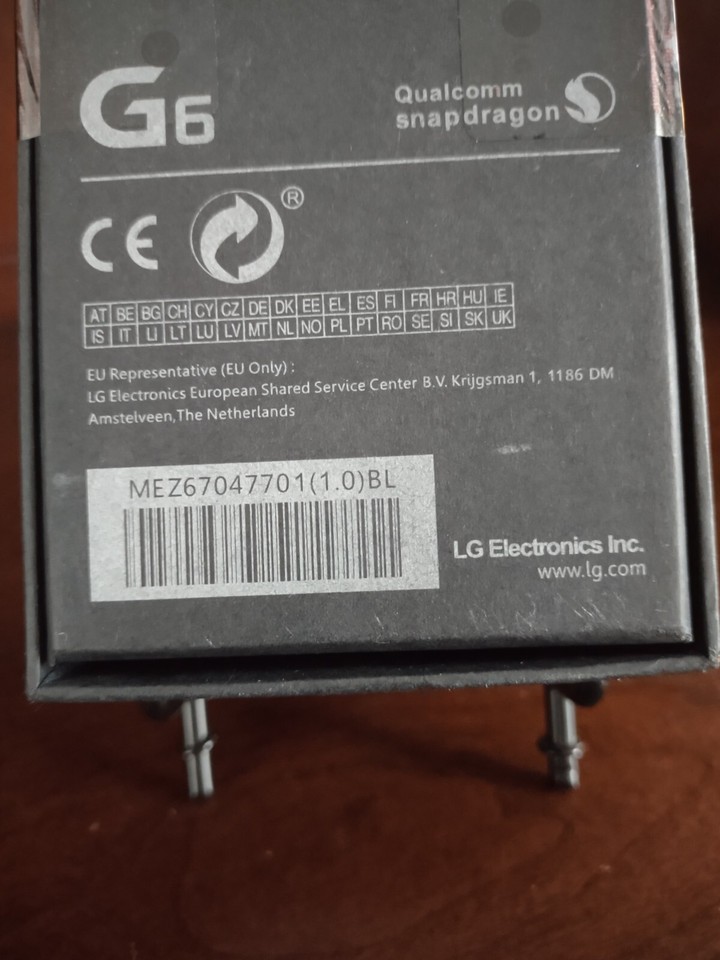 LG G6 Brand New Sealed in the Box Unlocked Smartphone Phone LG-H873 ...