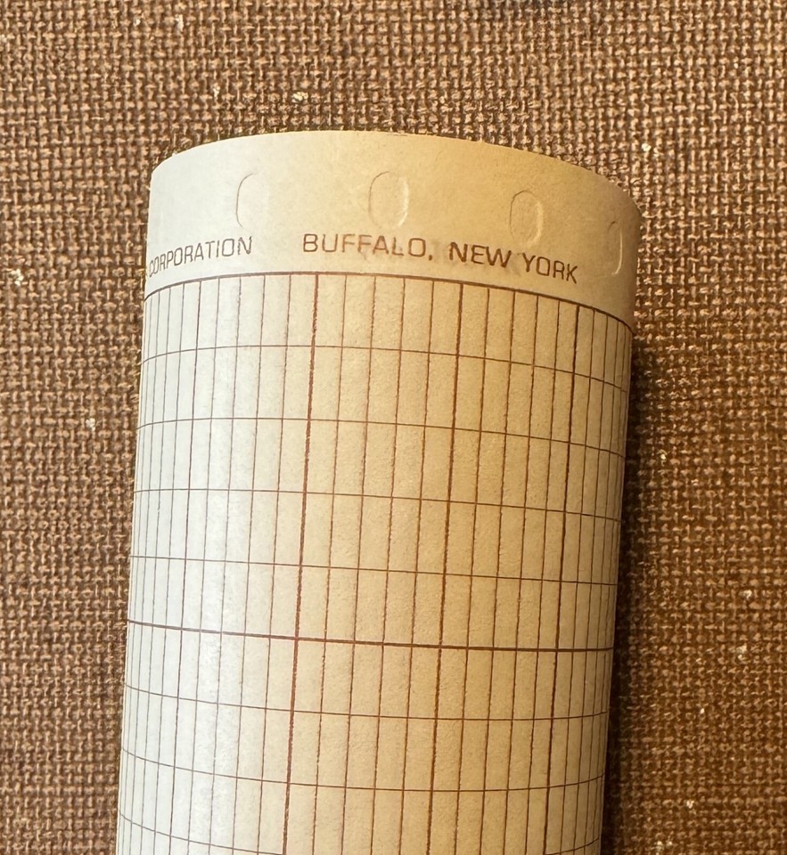 Graphic Controls Corp, One Roll of Chart Paper for 6-inch Polygraph ...