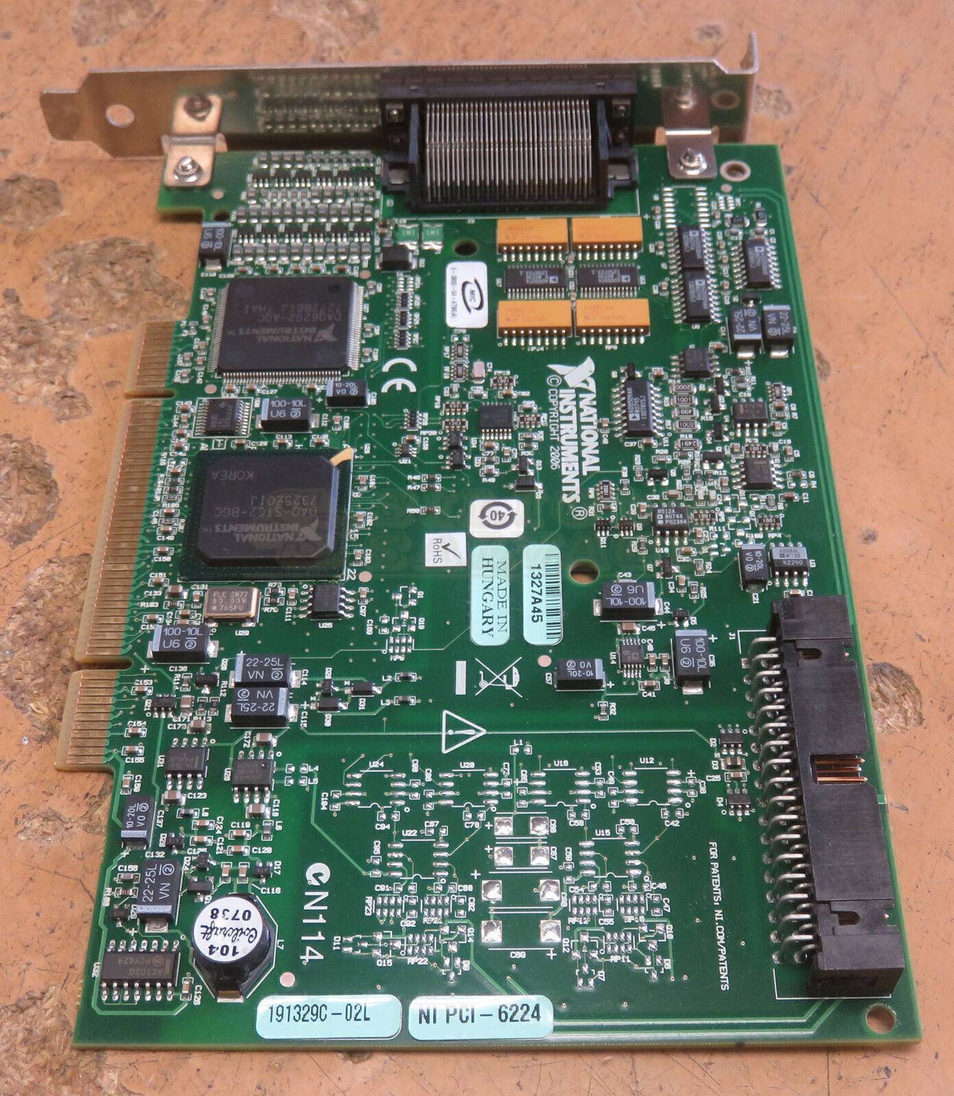 National Instruments PCI-6224 Analog Input Multifunction DAQ Used | eBay