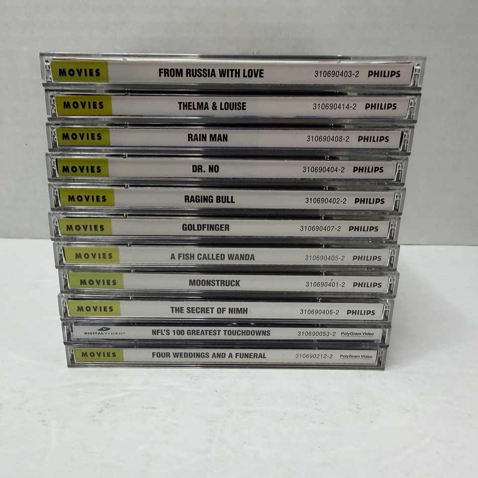 Philips CD-i Movie/VCD Lot Of 11 Secret Nimh Fish Called Wanda James ...