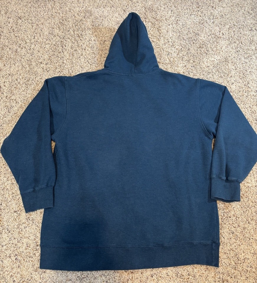 VTG Y2K Avirex Full Zip Cyber Goth Tattoo Hoodie Jacket Skater Eagle ...