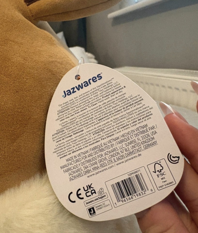 Pokemon - Eevee Squishmallow - Plush Toy/ Teddy | eBay UK