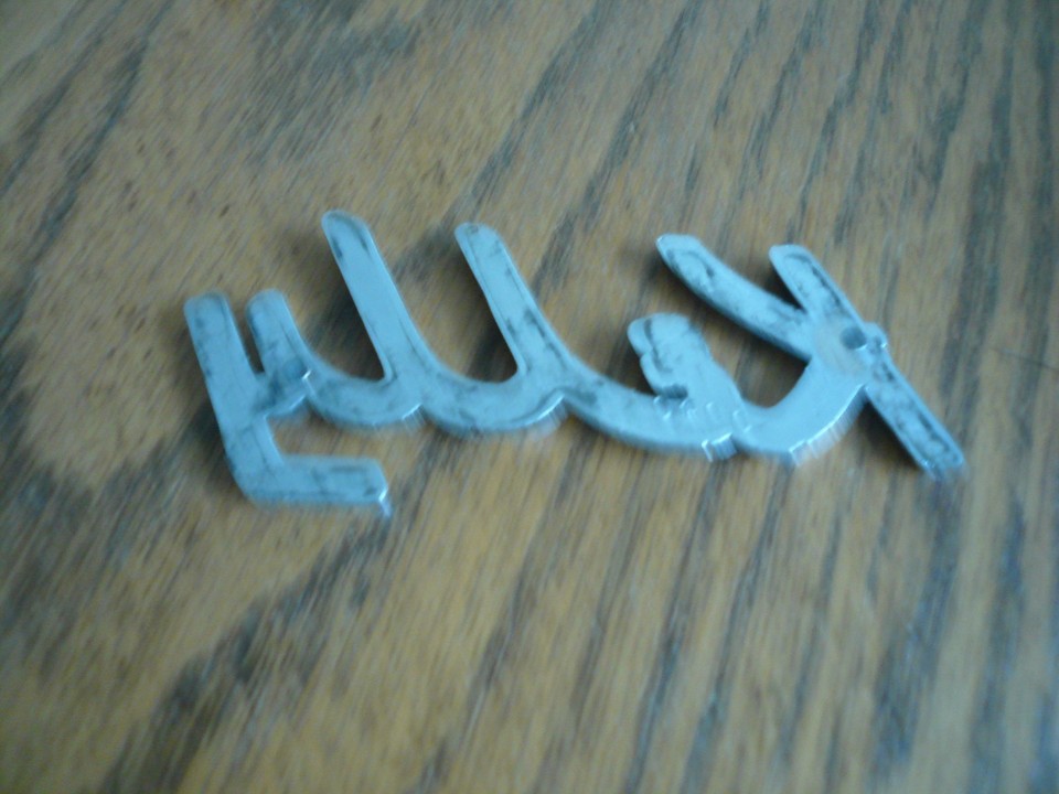 KELLY Dealership Emblem Logo Advertisement Car Nameplate Dealer Metal ...