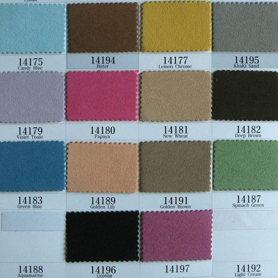 1.4MM HEAVY MICROFIBER ULTRASUEDE ARTIFICIAL LEATHER CRAFT BAGS SHOE ...