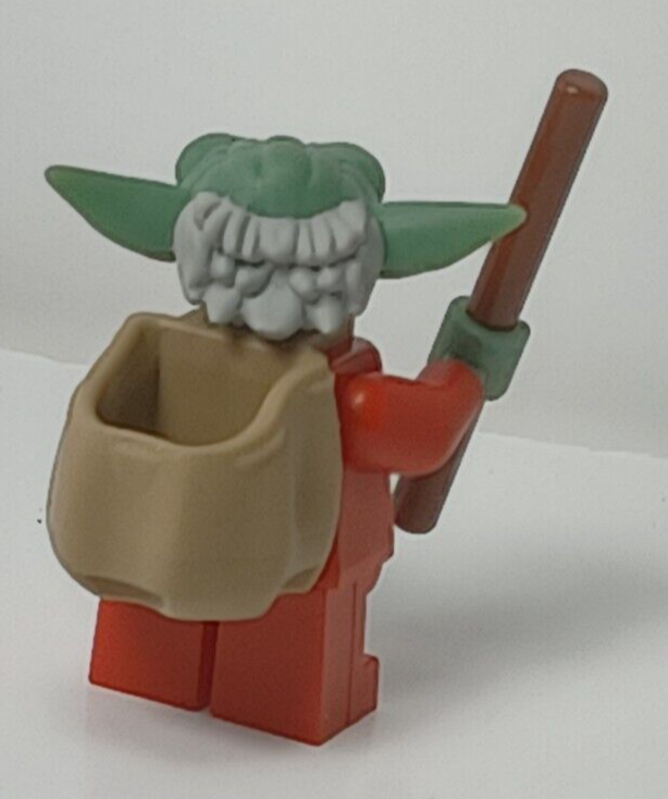 LEGO Santa Yoda minifigure Star Wars Imperial 7958 Fighter mini figure ...