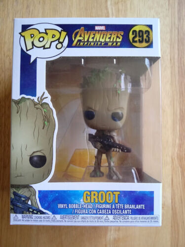Funko Pop! Vinyl: Marvel - Groot (w/ Blaster) #293 for sale online | eBay