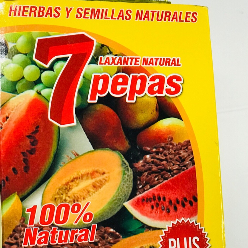 Laxante Natural 7 Pepas 100% Natural Limpia El Colon Purifica Sangre ...