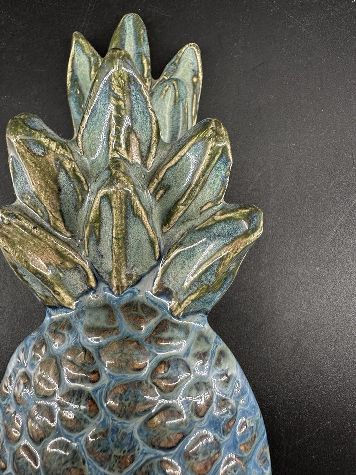 Kevin Rowley Handmade Pottery Pineapple Door Knocker Wall Sculptures ...