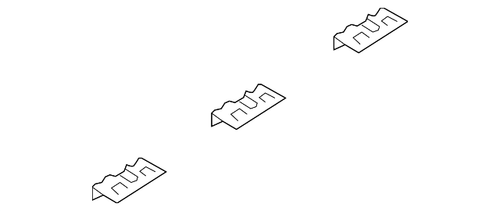 Genuine Nissan Rear Body Panel Retainer H5240-4BAMA | eBay