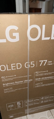 LG 77 inch OLED evo G5 4K UHD Smart TV + Wall Mount – 2025 Model ...