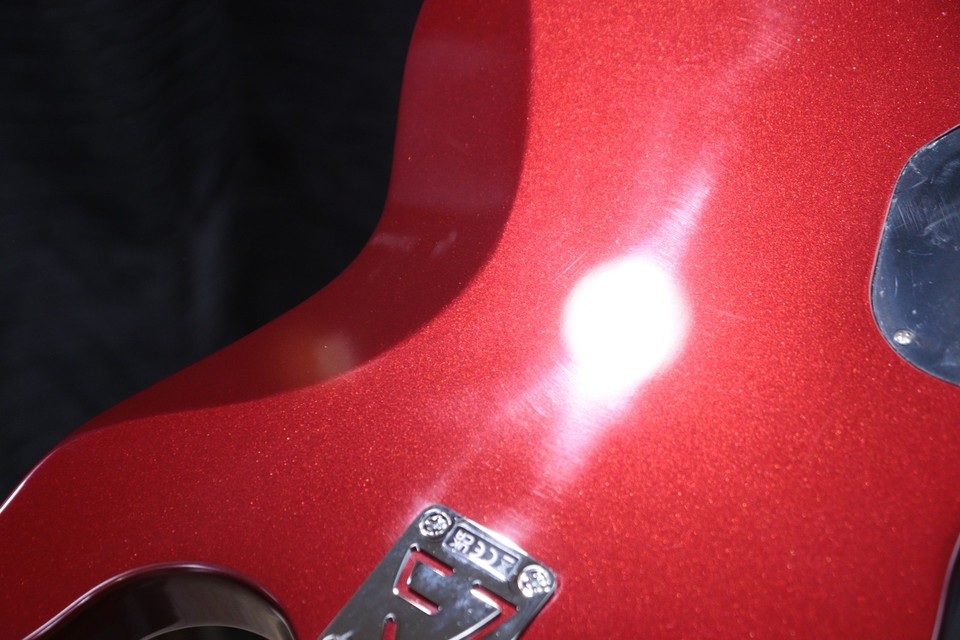 Guild Surfliner Deluxe Scarlett Red Metallic HSS Solid Body Electric ...