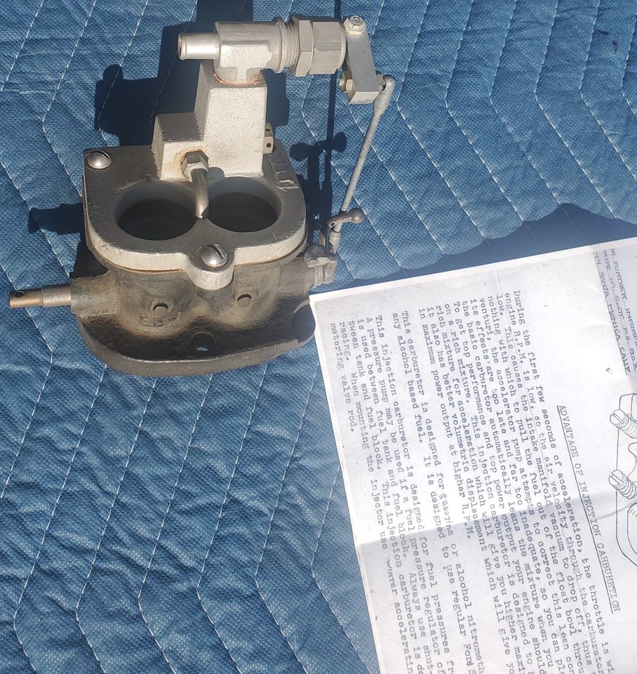 WOW 50s 60s Stromberg 97 Based Scott Fuel Injection Gotha McGurk Howard ...