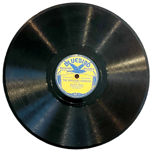 JIMMIE DAVIS - The Shotgun Wedding / Arabella Blues - Bluebird Records ...