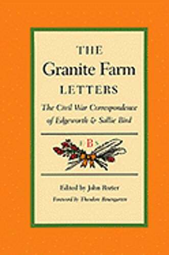 Granite Farm Letters by John Rozier: Used 9780820310428| eBay