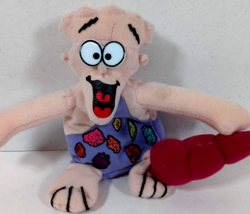 Warheads Candy Wally Dude Caveman Plush Toy Mascot With Secret Pouch ...