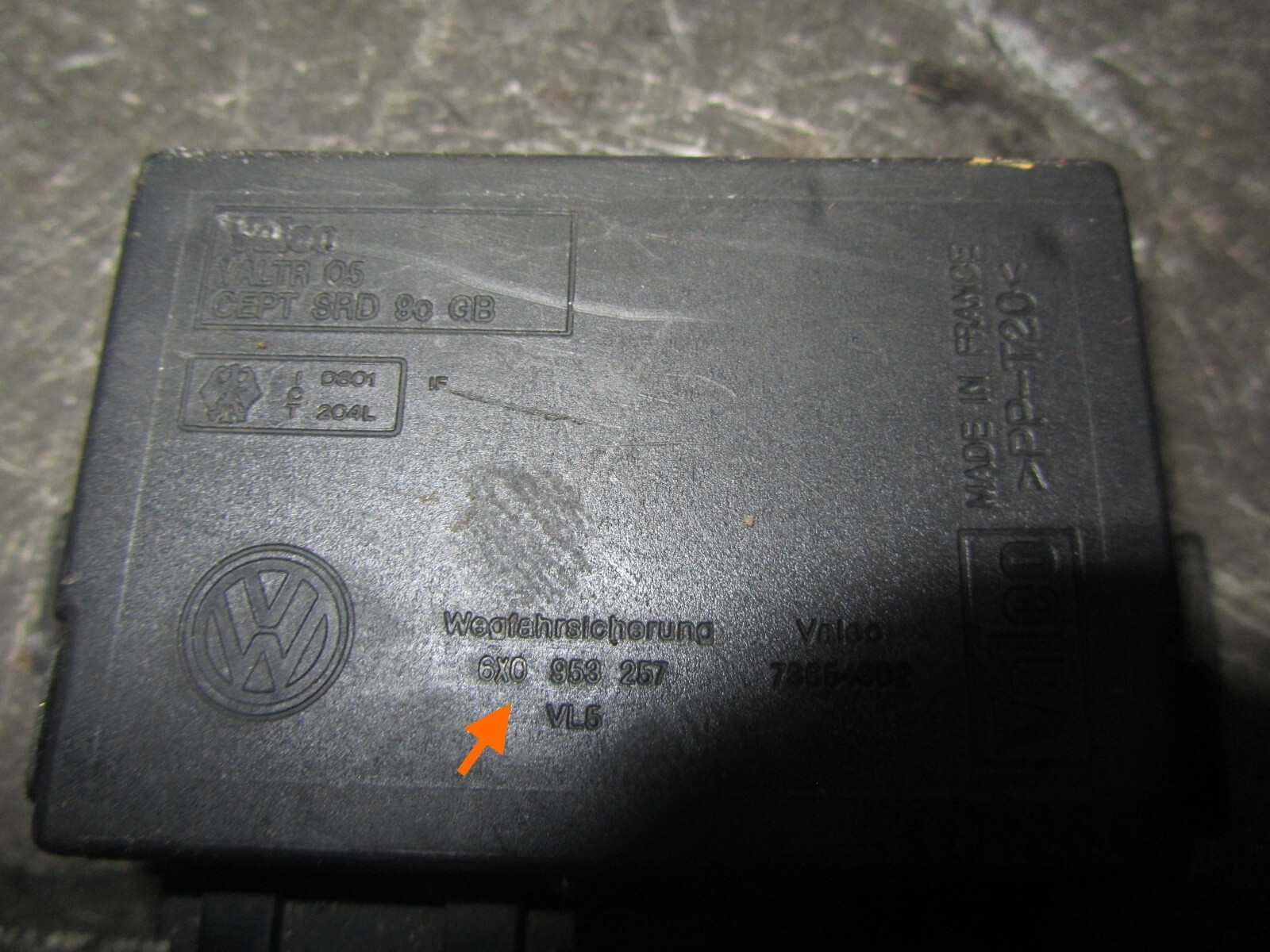 Vw polo lupo golf Immobilizer Control Module Unit Ecu Valeo WARRANTY ...
